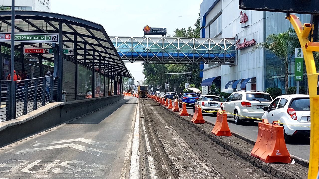 Anuncian cierre temporal de estación “Dr. Márquez” del Metrobús ...
