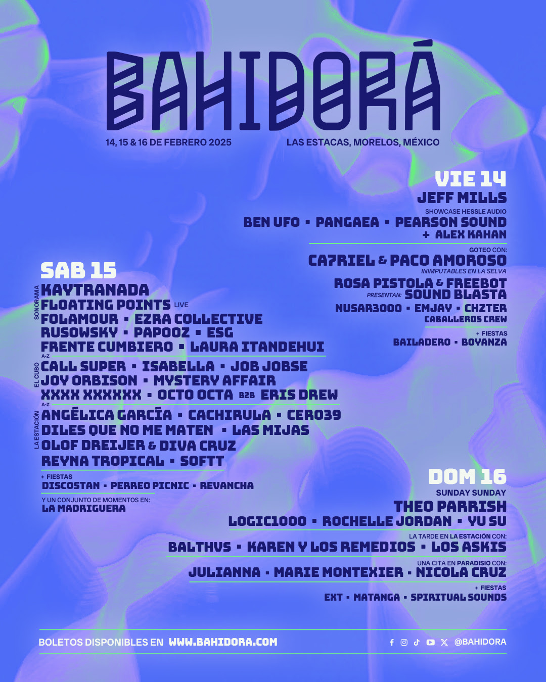 Bahidorá revela el Line-Up completo de su 12ª edición - México Informa