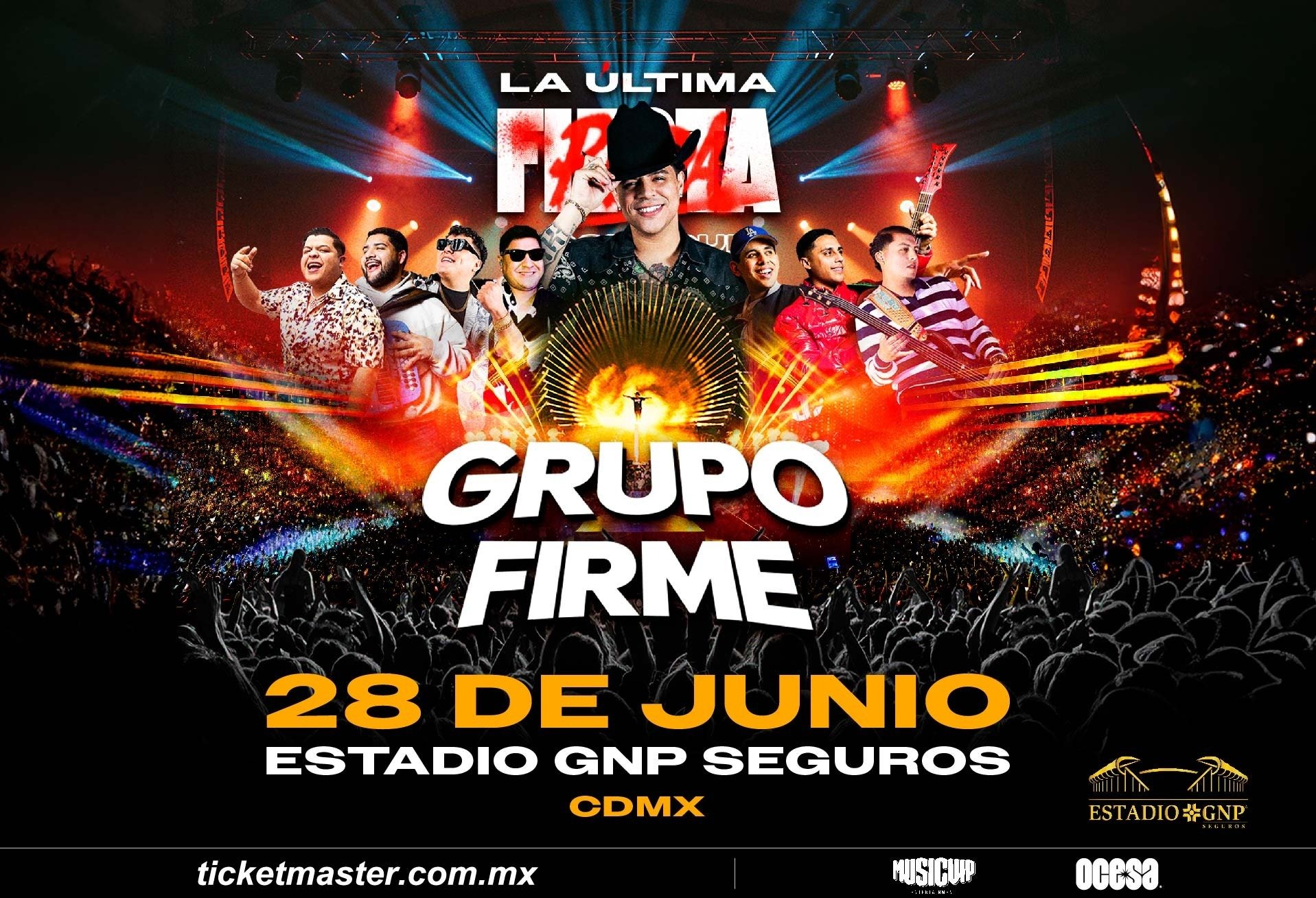 Grupo Firme anuncia su regreso a la CDMX - México Informa