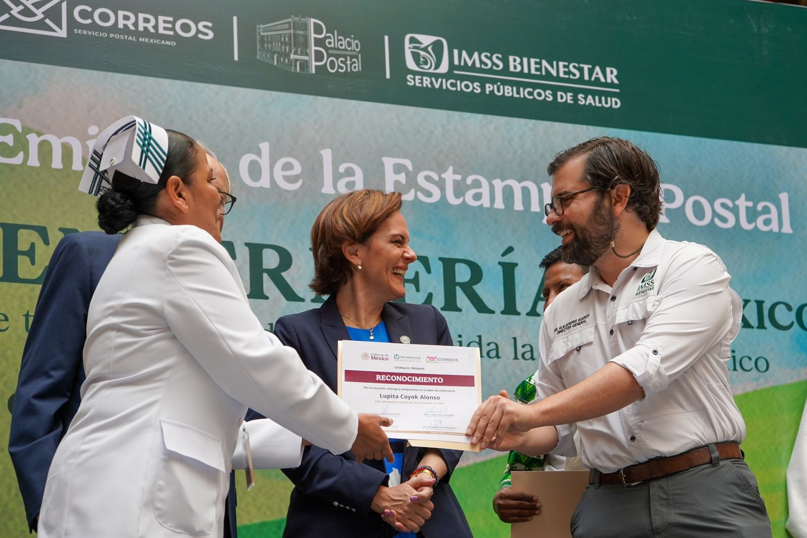 En homenaje a enfermer@s, IMSS Bienestar y Correos de México emiten ...